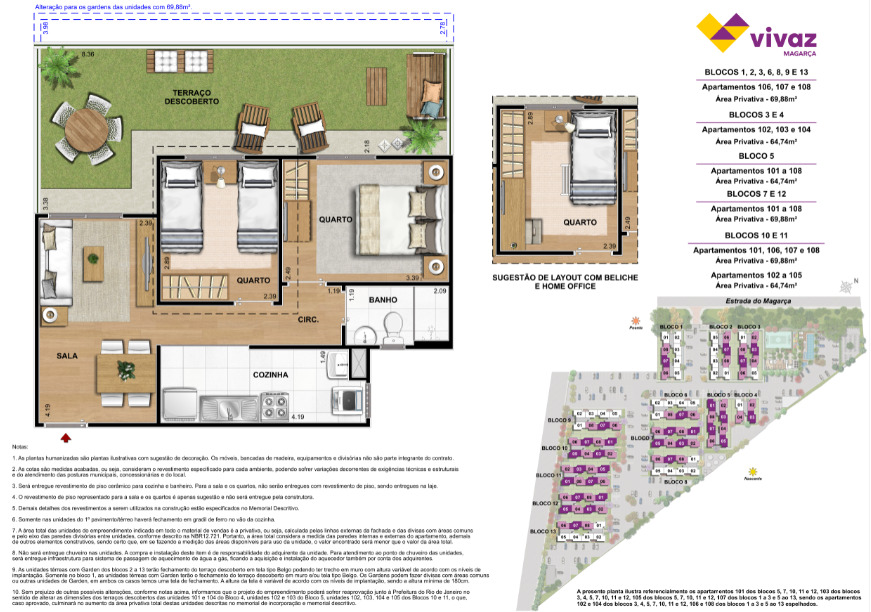 Vivaz Magarça Guaratiba - Lançamentos RJ
